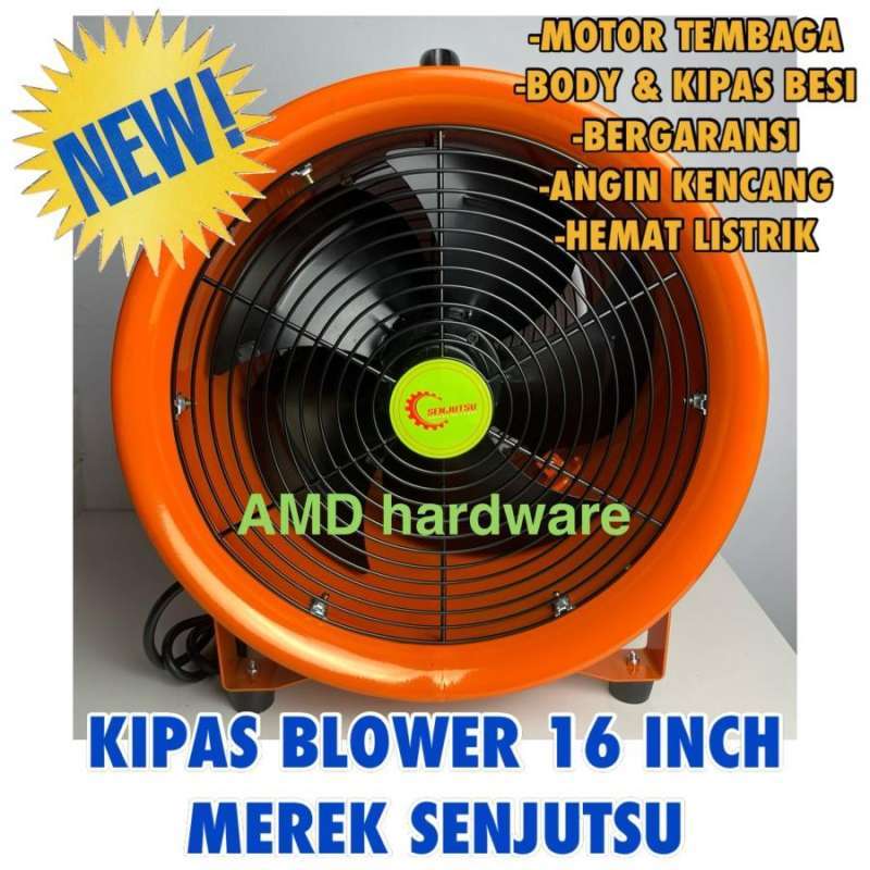Jual Mesin Kipas Angin Blower Portable Ventilator 12 14 16 18 10 8 Inch Inci Exhaust Fan Hisap ...