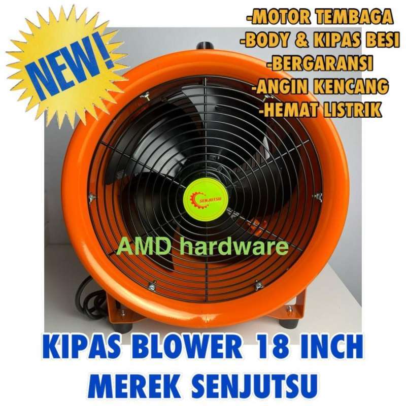 Jual Mesin Kipas Angin Blower Portable Ventilator 12 14 16 18 10 8 Inch Inci Exhaust Fan Hisap ...