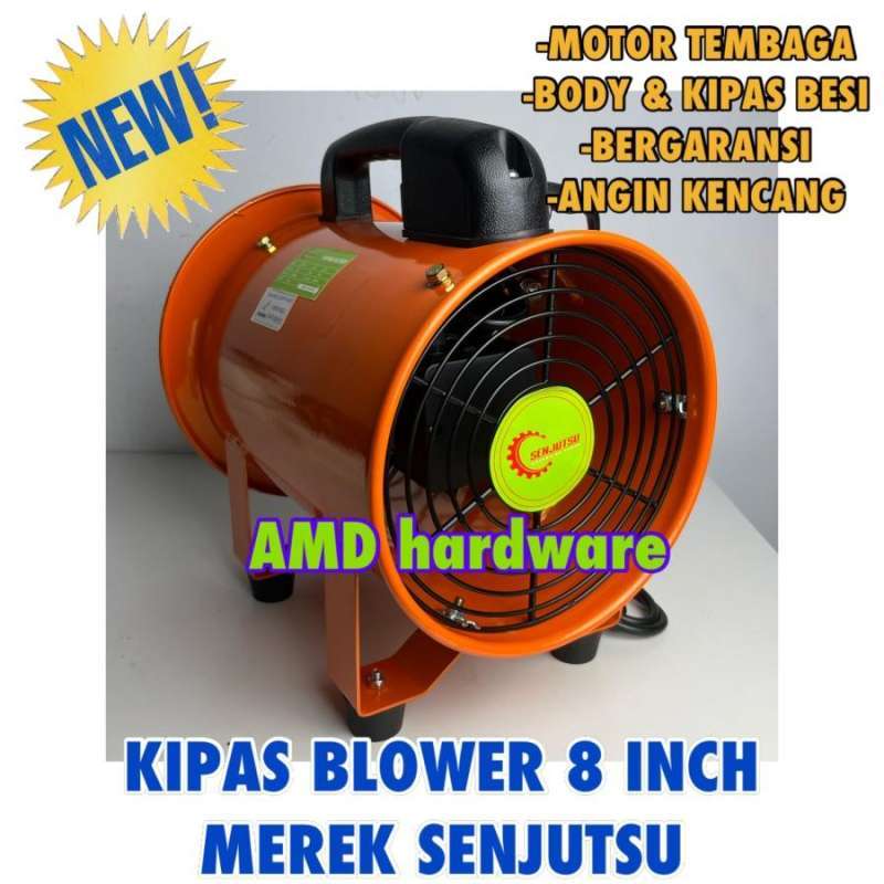Jual Mesin Kipas Angin Blower Portable Ventilator 12 14 16 18 10 8 Inch ...