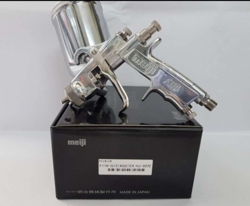 Jual Spray Gun F110-g10 Tabung Atas Meiji Original Made In Japan F 110 G13 - Nozzle 1.3 Mm Di ...