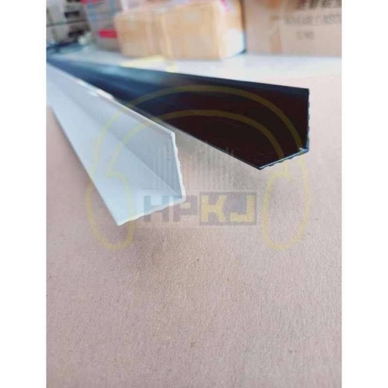 Jual Lis Aluminium L Hardcase Siku Lis L Alumunium Hitam Box Hardcase ...