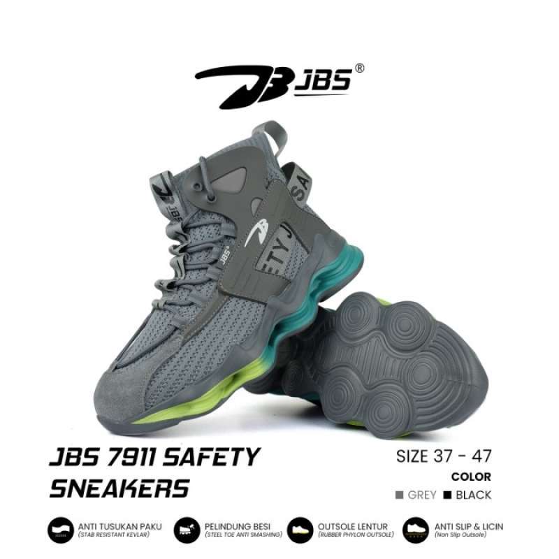 Jual Sepatu Safety Sneakers Jbs 7911 Steel Toe Head / Sepatu Safety ...