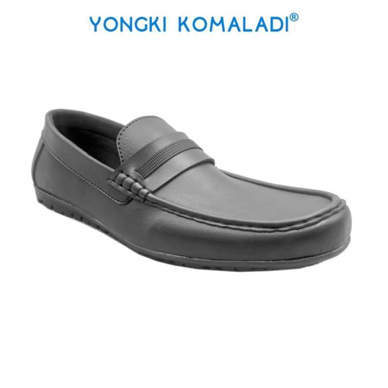 Jual [ Original ] Yongki Komaladi Moccasin Ol-ad33106-23 Men - 43 Hitam ...