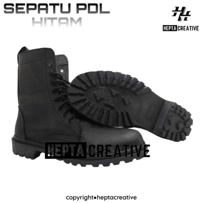 Jual Sepatu Pdl Hitam Kulit Jeruk Satlinmas Sepatu Pdl Satpam Security ...