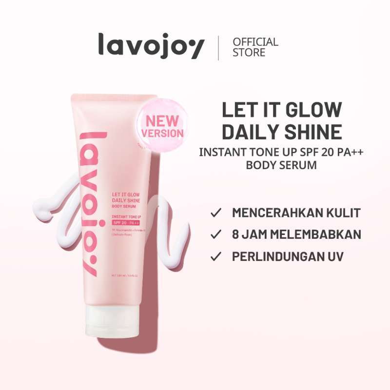 Promo Lvj Lavojoy Let It Glow Body Serum Skin Brightening Body Wash ...