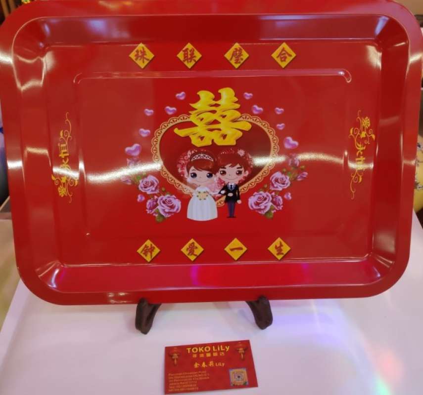 Promo Nampan Shuang Xi 双喜/喜喜 Seng Kotak Diskon 23% Di Seller Nishimu ...