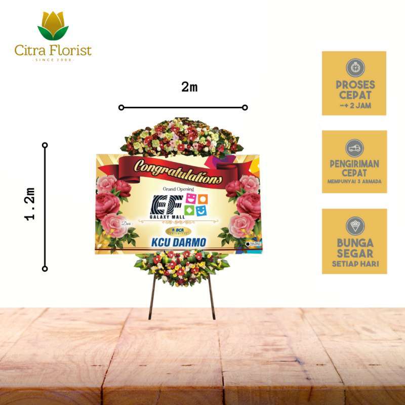 Jual Bunga Papan Ucapan Selamat Dan Sukses / Karangan Bunga Untuk ...
