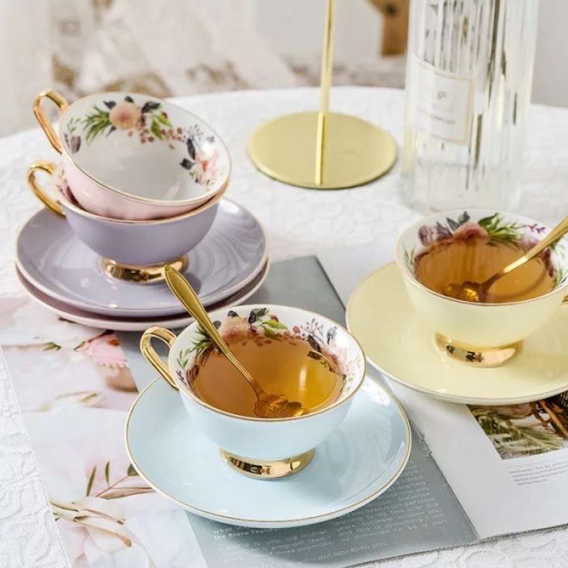 Promo Royal Tea Cup With Saucer Set / Gelas Teh Dengan Piring Diskon 23 ...