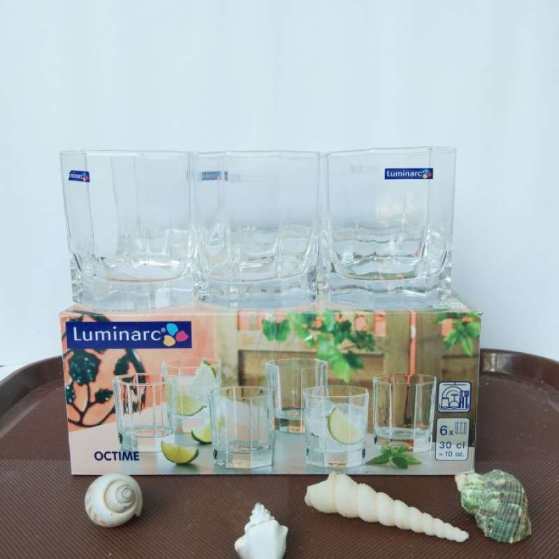 Promo Gelas Luminarc Octime E5877 - 30 Cl Set 6 Pcs Diskon 23% Di ...