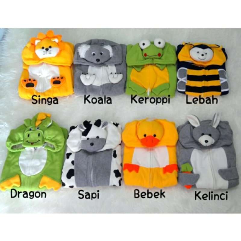 Jual Jaket Bayi Lucu Karakter Sapi Lebah Koala Singa Di Seller My Lapak ...