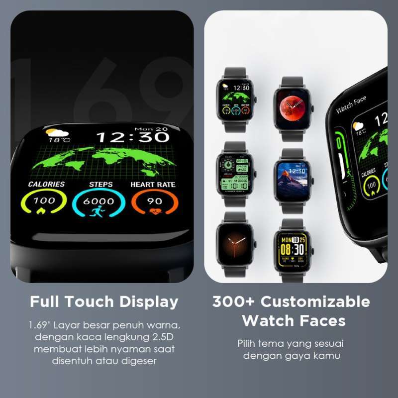 Promo Smartwatch Aukey / Aukey Smartwatch 1 Pro Water Proof Ip68 With ...