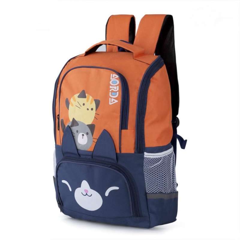 Promo Tas Ransel Anak Sekolah Tk Sd Perempuan Laki Laki Gambar Kucing ...