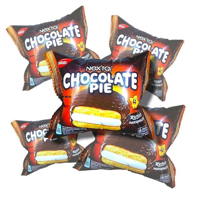 Jual Isi-nya Kenyal-kenyal: Nextar Chocolate Pie 12 X 28 Gram Cake ...