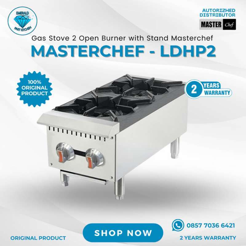 Promo Kompor 2 Tungku Masterchef Gas Stove 2 Burner Ldhp2 Diskon 23% Di ...