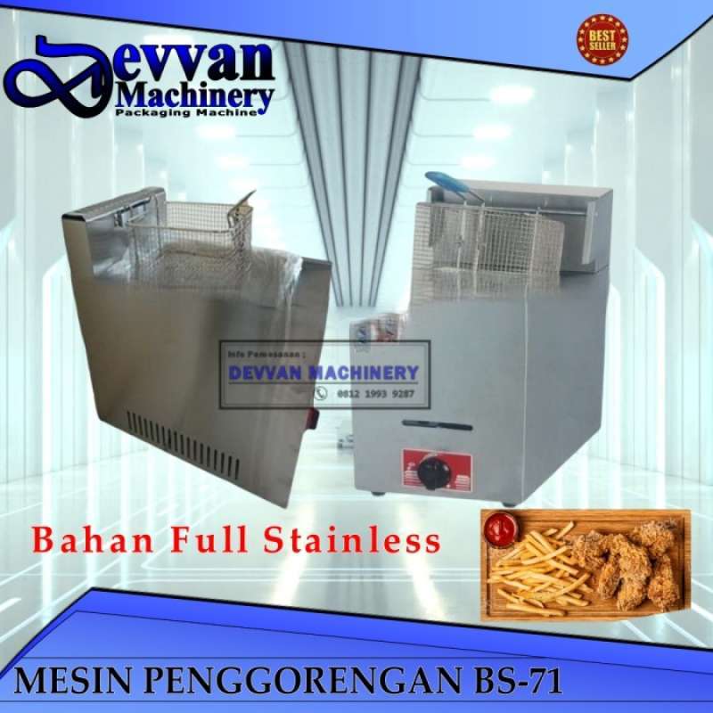 Promo Mesin Penggoreng Gas Bs-71 Mesin Goreng Dan Saring Deep Fryer Diskon 23% Di Seller Nishimu ...
