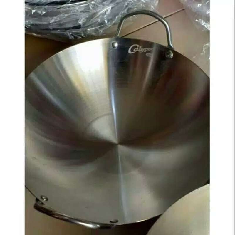 Promo Kuali Stainles Calypso Ukuran 50cm Satu 5 Pcs Diskon 23% Di ...