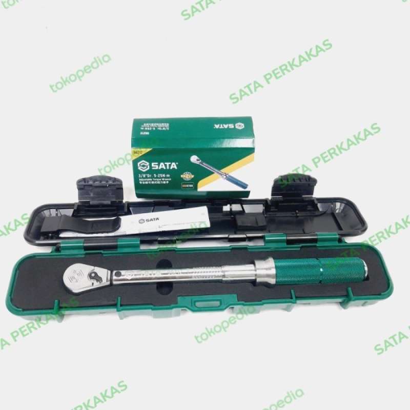 Promo Torsi 96212 3/8 Dr A-series Mechanical Torque Wrench 5-25nm Sata ...