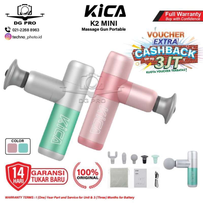 Promo Kica K2 Mini Portable Percussion Therapy Massage Gun K 2 Pijat Diskon 33% Di Seller Aninda ...