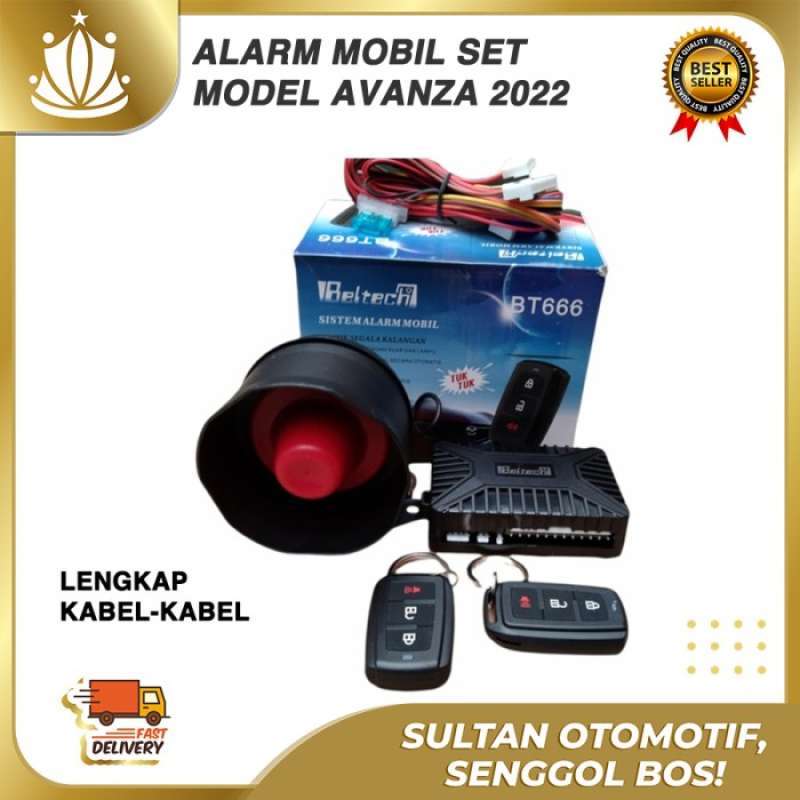 Promo Alarm Remote Mobil Anti Maling Model Avanza Universal Beltech ...