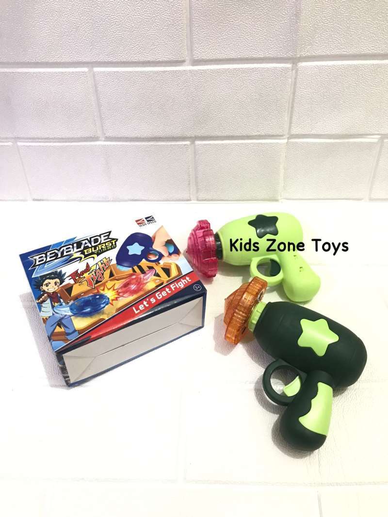 Promo Kzt Mainan Anak Pistol Gasing Lampu / Gangsing Beyblade Burst ...