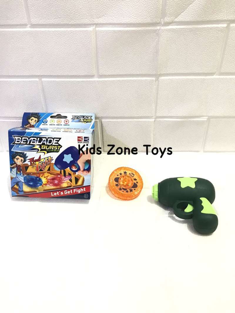 Promo Kzt Mainan Anak Pistol Gasing Lampu / Gangsing Beyblade Burst ...