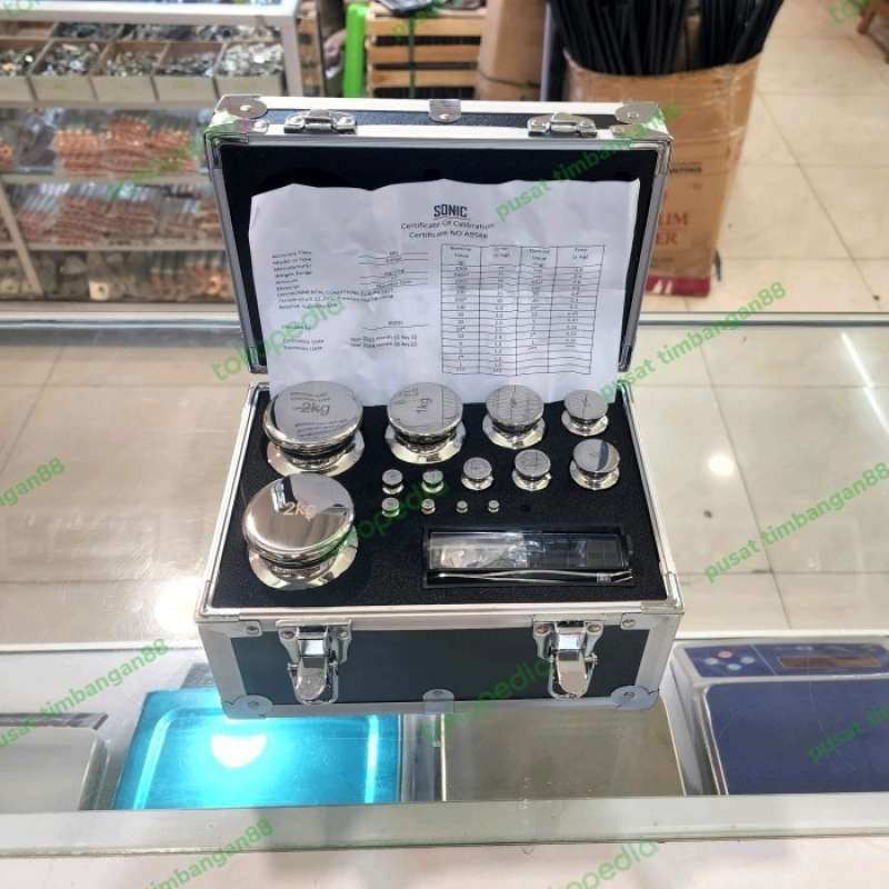 Promo Anak Timbangan F1 1mg-2kg / Batu Timbangan 1mg-2kg F1 1set Isi 27pcs Diskon 23% Di Seller ...