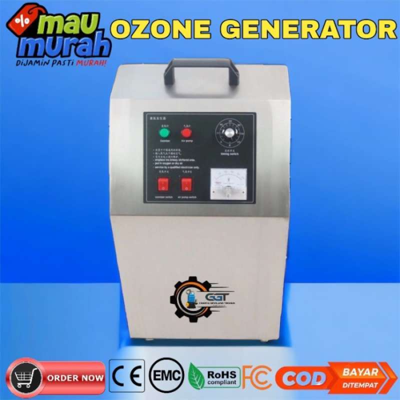 Promo Mesin Ozone Generator 5gram ( O3 ) Ozon Generator 5 Gram Air Cooling Diskon 23% Di Seller ...