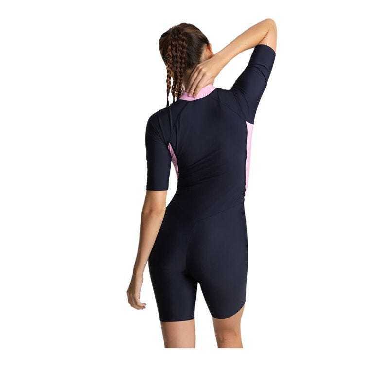 Jual Speedo Original Store 100% - Asia Fit Womens Zip Front Short ...
