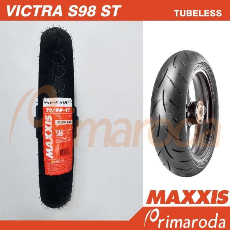 Promo Ban Motor Maxxis Victra S98st 70/90 Ring 17 70/90-17 Tubeless ...
