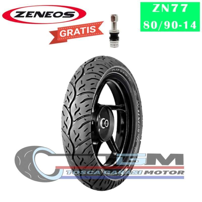 Promo Ban Motor Ring 14 80/90-14 Zeneos Tubeless Ban Baru Sni Ban Motor ...
