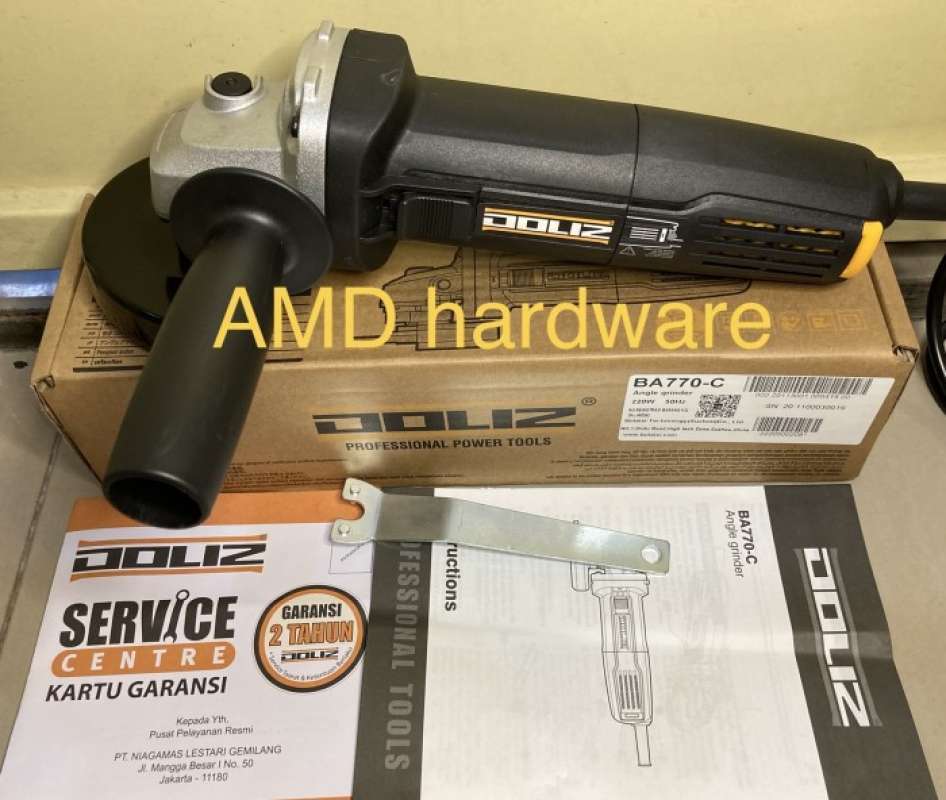 Promo Mesin Gerinda Tangan/angle Grinder 4 Doliz Ba770c Ba-770-c (maktec) Diskon 23% Di Seller ...