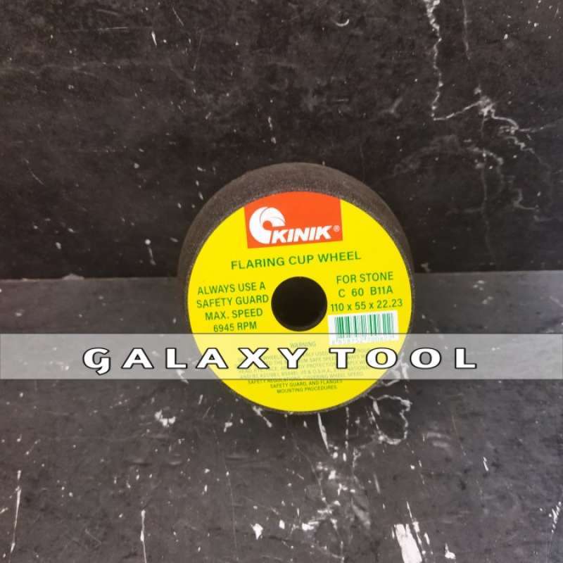 Promo Kinik Batu Gerinda 4 Inch Flaring Cup Wheel 110 X 55 X 22.23 C 60 ...