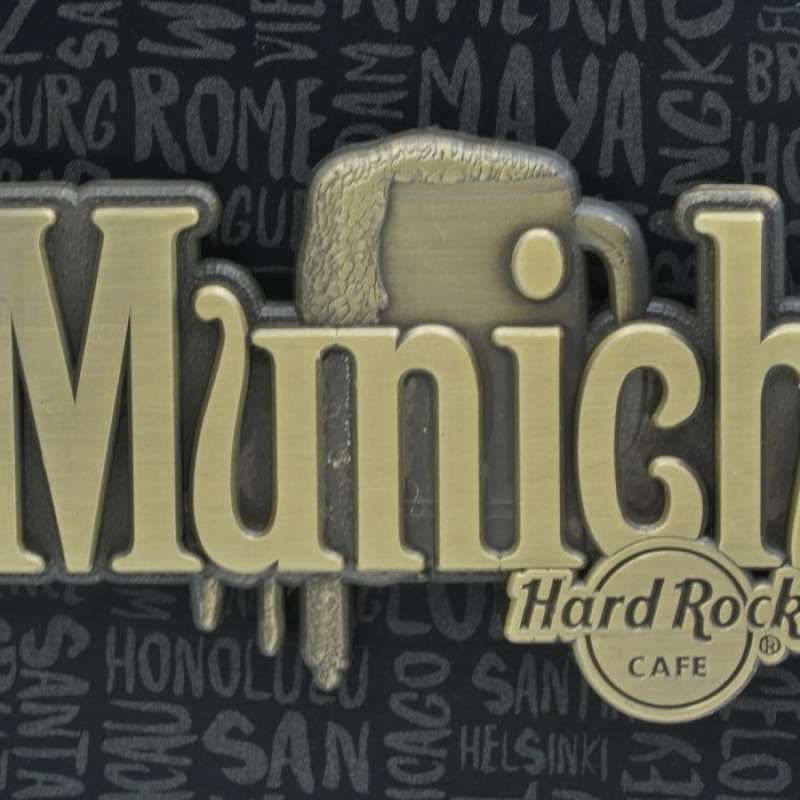 Promo Hard Rock Cafe Munich Destination Name Magnet Original ...