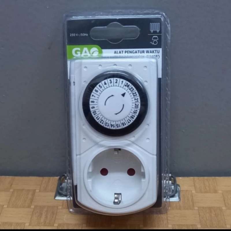 Promo Stop Kontak Timer Gao-alat Pengatur Waktu-timer Gao-timer Mekanik ...