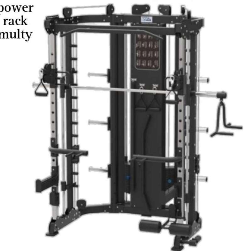 Jual Power Rack Multy Gym Total Smith Machine Cablecrossover Tl 088 ...