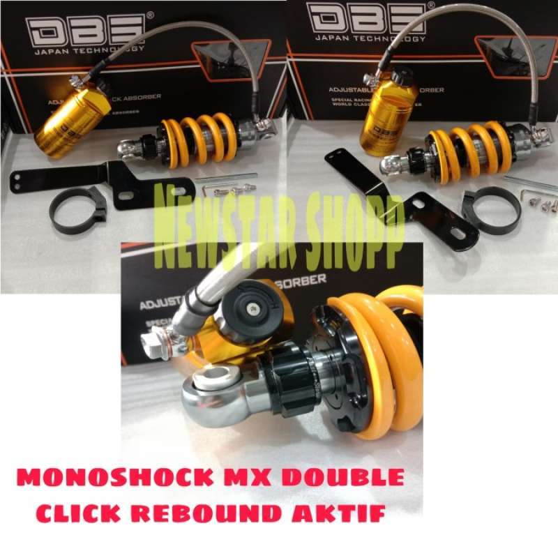 Promo Monoshock Dbs Double Click Rebound Aktif Tabung Pisah Diskon 23% ...