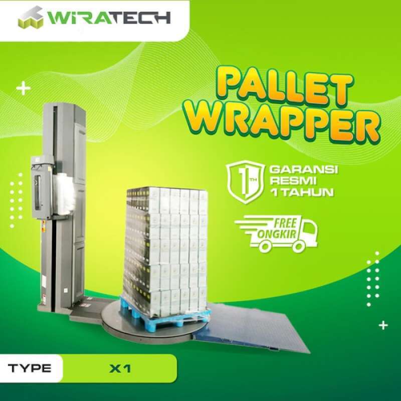 Promo Wirapax Standard Pallet Wrapper X1 / Mesin Wrapping Otomatis ...