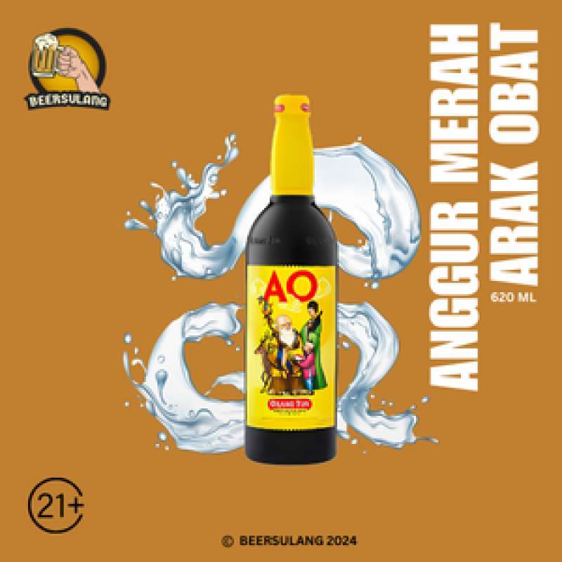 Jual Anggur Merah Arak Obat 620ml [beersulang 100% Original] Di Seller ...