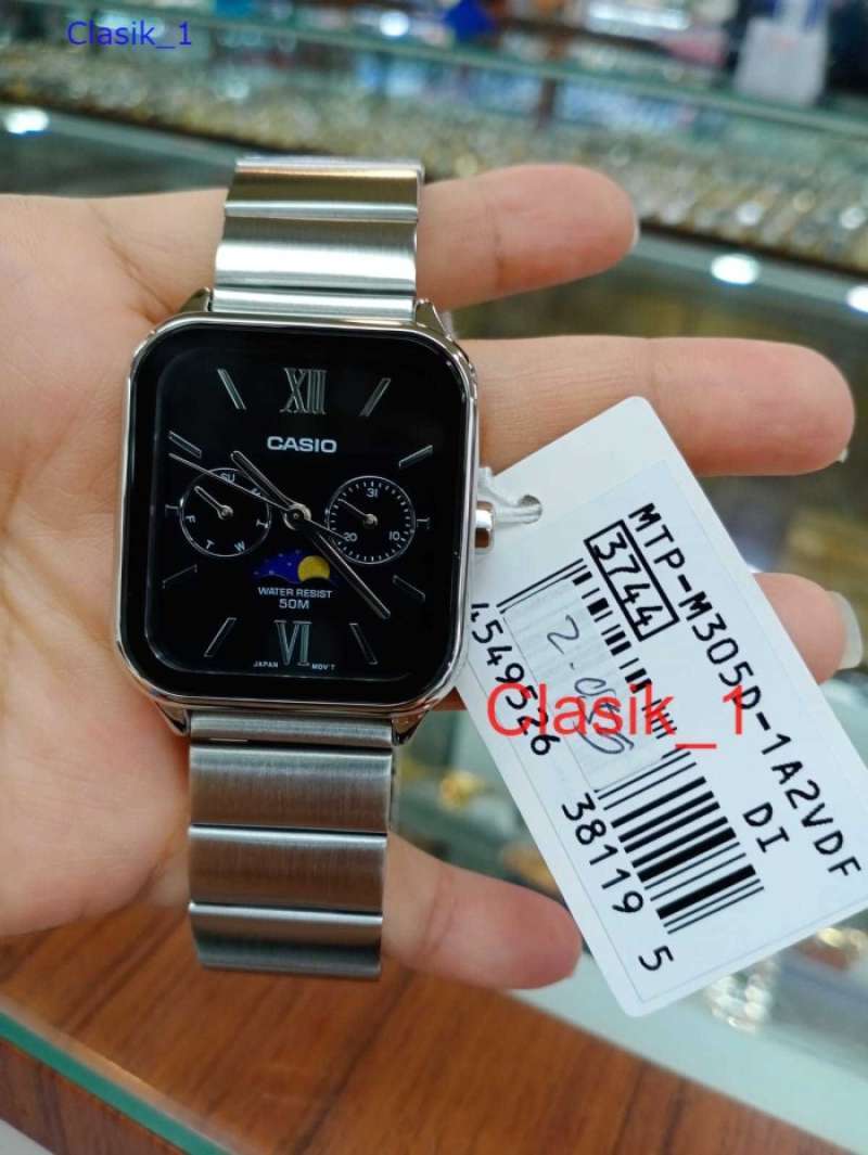 Promo Original 100 Casio Mtp M305d 1a2vdf Jam Tangan Pria Analog Mtpm305d Mtp M305d 1a2