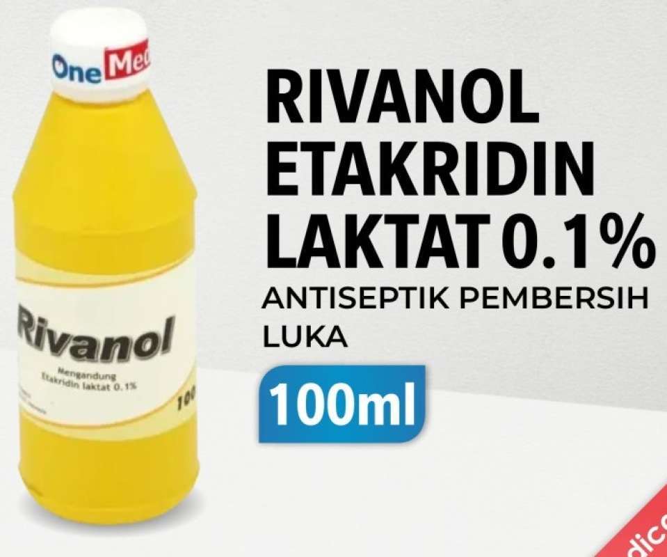 Promo Cod - Onemed Rivanol 100 Ml Antiseptic Pembersih Luka 100ml ...