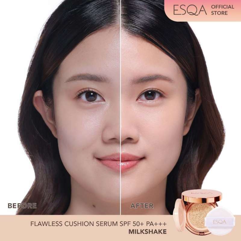 Jual Esqa Flawless Cushion Serum Spf 50+ Pa+++ Di Seller Olive Beauty - Binjai, Kota Medan | Blibli