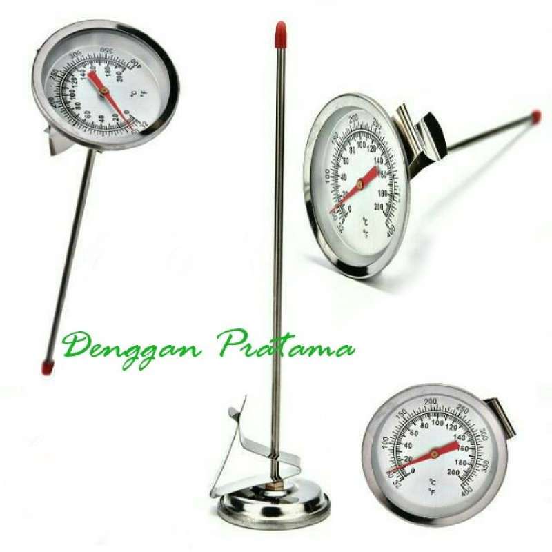 Jual Thermometer Termometer Analog Masak Kopi Daging Bbq Susu Manual Di ...