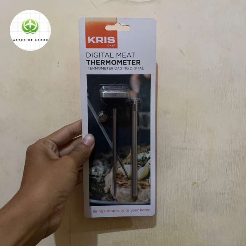 Jual Krischef Digital Meat Thermometer Daging Digital Stainless Di ...