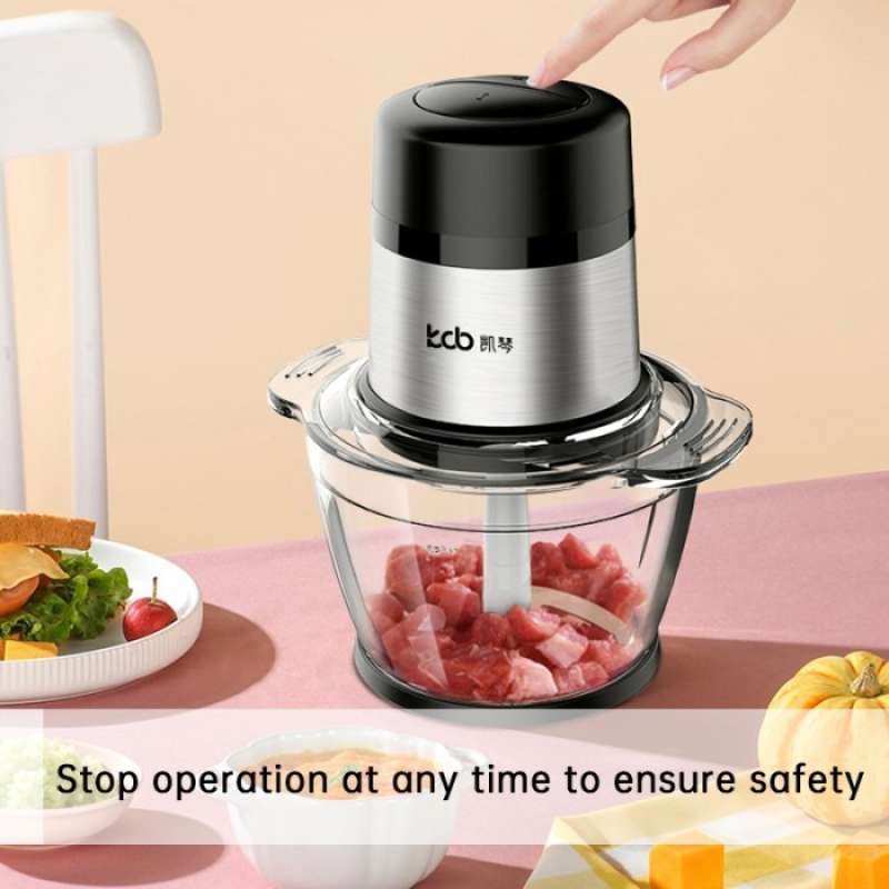 Jual Kcb Chopper Meat Grinder Penggiling Daging / Food Processor 2l Di ...