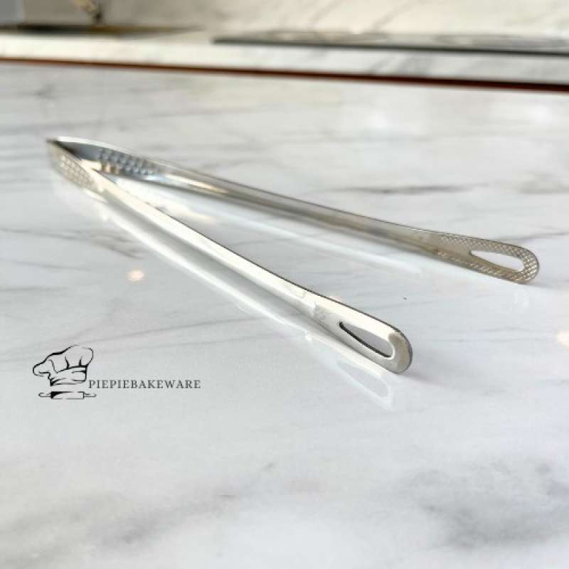 Jual Piepie Penjepit Makanan Daging Korean Bbq Steak Clip 28 Cm Ss304 ...