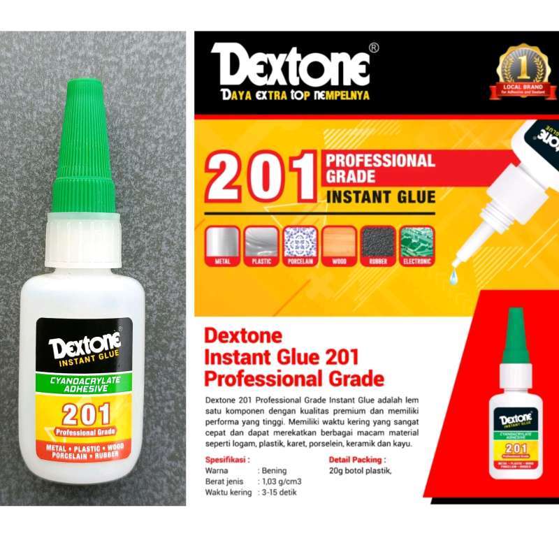 Jual Dextone Lem Tetes Instan 5 Detik Lem Korea Setan Cyanoacrylate ...