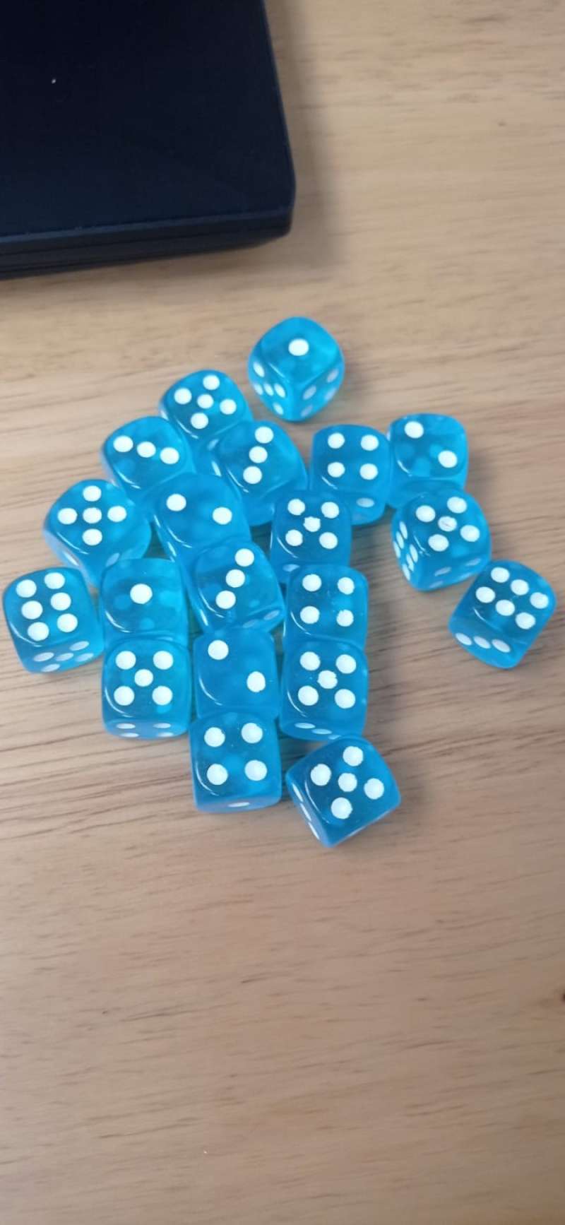 Promo (1 Biji) Dadu 6 Sisi Bening 14mm (standard Pokemon & Board Game ...