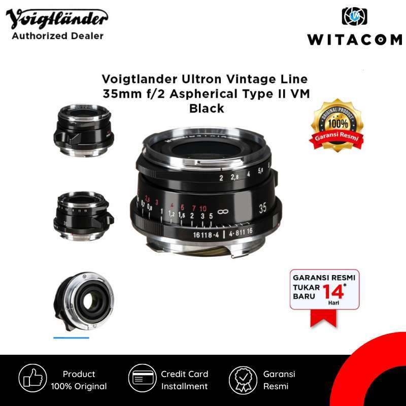Jual Witacom - Voigtlander 35mm F2 Ultron Vintage Line Aspherical Type ...