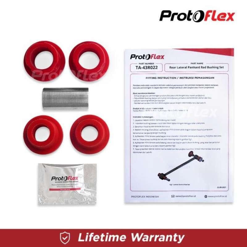 Jual Protoflex Rear Lateral Panhard Bushing Set Avanza Xenia Rush ...