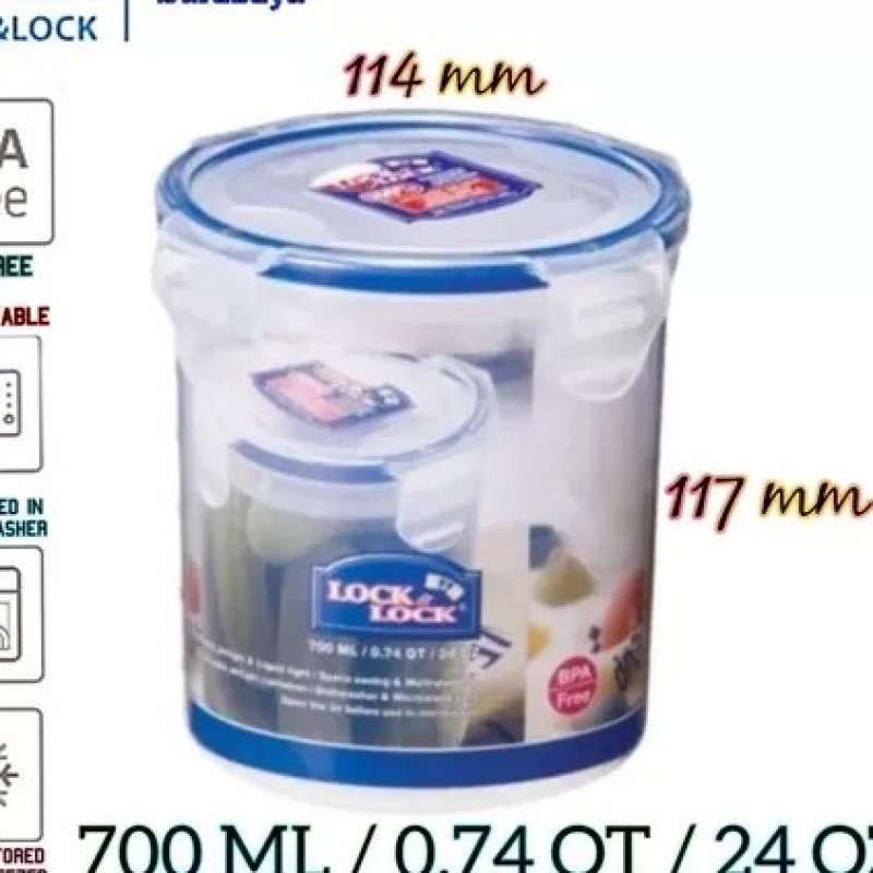 Jual Lock & Lock N Lock Kotak Makanan Lunch Box 700ml 800ml 1 Liter ...